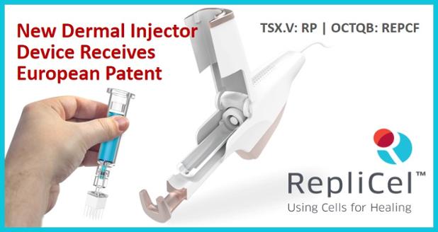 Innovative Dermal Injector Technology Receives European Patent - RegMedNet